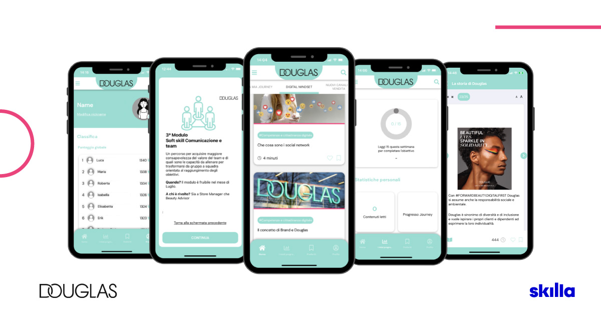 Mobile Learning e Digital Mindset, la scelta di Douglas | Skilla